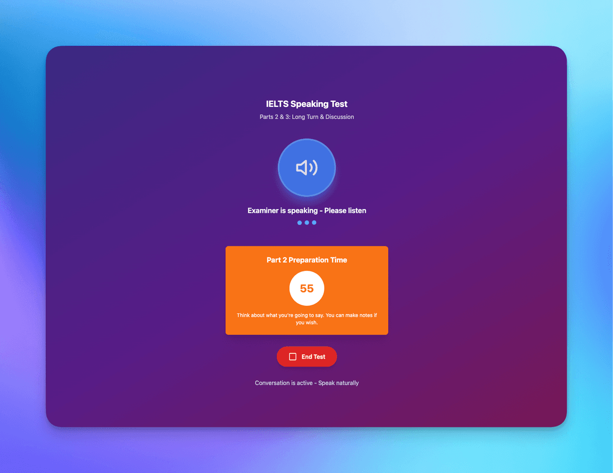 IELTS Speaking Simulator